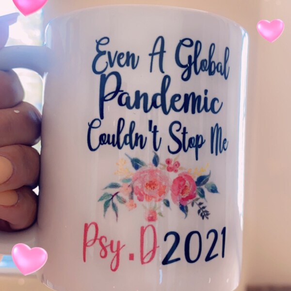 Phd Doctorate Degree Graduation, Pandemic Grad, 2022 Graduate Gift ...