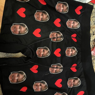 Custom Boxers With Face, Personalized Underwear With Photo, Face Boxer ...