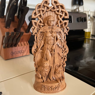 Freya, Freyja Statue God Viking Pagan Paganism God Altar Sculpture - Etsy