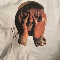 Future Vintage Rap Tee White, Hip Hop Graphic Print T-shirt, Merch T ...