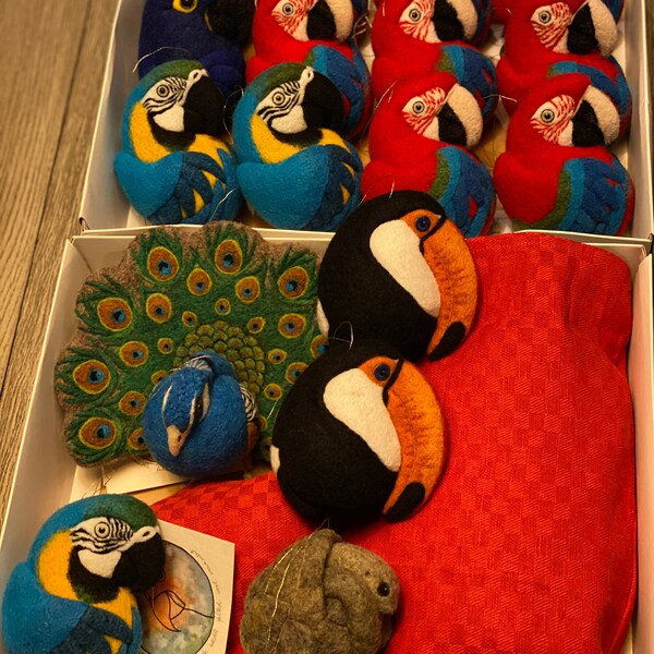 DIY Paper Budgerigar Craft, Instant Download PDF File / 'make It ...