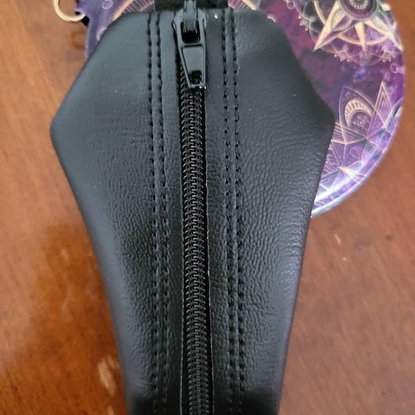 Coffin Lip Balm Holder, Goth Keychain Holder, Goth Lip Balm, Coffin ...