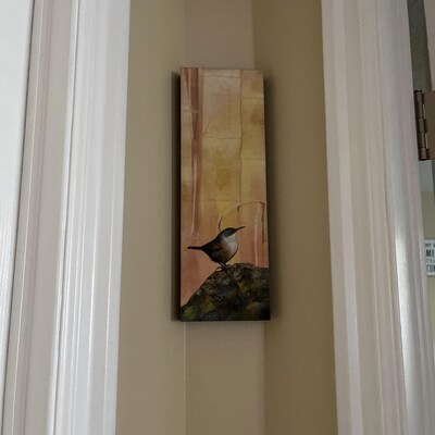 American Bittern Art Bird Painting Bird Artwork Watercolor Bird Wadding ...