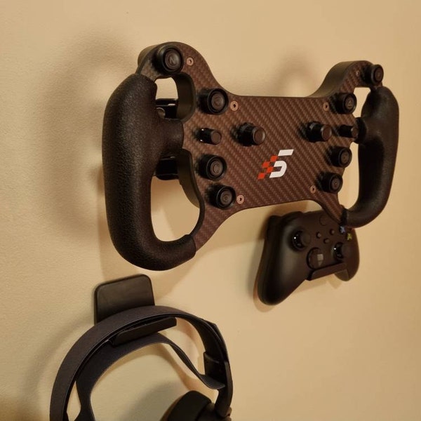 Simagic/moza Steering Wheel Wall Mount/8020 Aluminium Profile Mount - Etsy