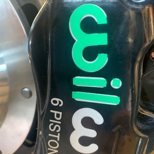 Chevy Brembo Brake Caliper Decal Set - Etsy