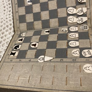 Vietnam Game Set 3 in 1: Chess Checkers and Backgammon. Great - Etsy