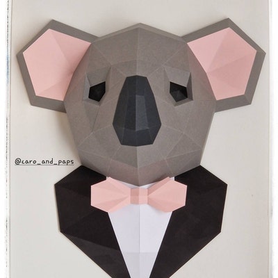 Papercraft 3d YORKSHIRE TERRIER Dog Puppy Low Poly Paper - Etsy