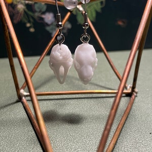 Animal Skull Dangle Earrings 3D Printed Mix and Match - Etsy