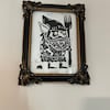 The Kitchen Goblin, Goblin Print, Kitchen Print, Weird Wall Art, Occult ...