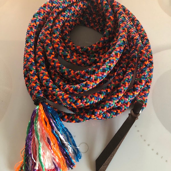 Custom Mecate Rein, Mecate Reins, Yacht Rope Mecate, Mecate Set, Horse ...