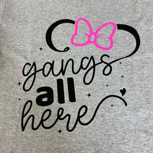 Gangs All Here Svg, Customize Family Trip SVG, Mouse SVG, Family ...