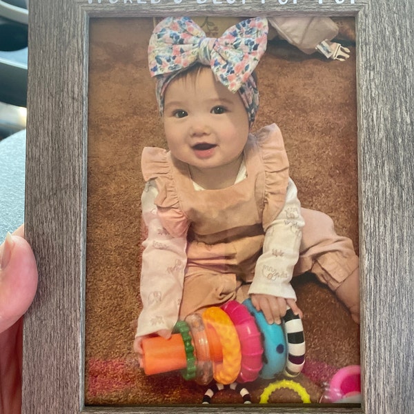 World's Best Pops Picture Frame Gift, Personalized Gift to Grandpa ...
