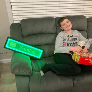 Custom Youtube Sign Youtube Channel Sign Youtube Logo | Etsy