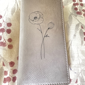 Personalized Kids Name Leather Wallet for Dad Best - Etsy