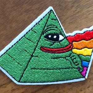 Pepe Frog Sad Frog Iron on Embroidered Badge Patch - Etsy