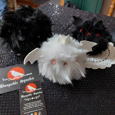 Bee Plushie Fluffy Cute Plush Bumblebee Sewed Stuffed Animal Bee Pom ...