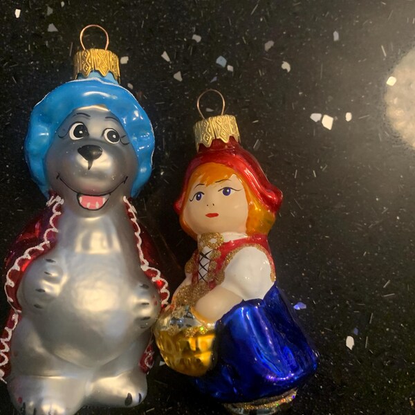 Cat Matroskin and Postman Pechkkin, Ukrainian Christmas Tree Ornaments ...