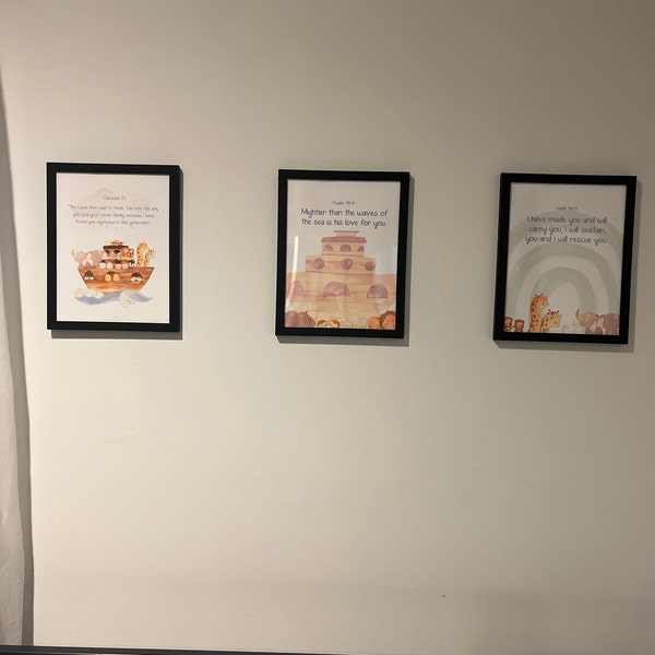 Christian Alphabet Letters | Bible Abc’s | Alphabet Poster | Digital ...