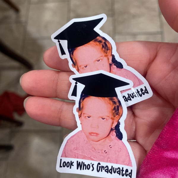 Graduation Party Decoration, Custom Big Head Cutout, Graduated Face on ...