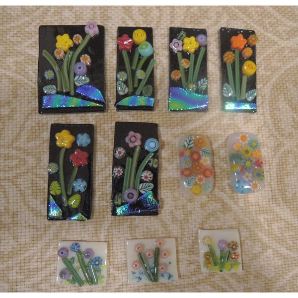 Coe 96 Flower: Favorite Daisy 1 Oz Murrini Murrine Millefiori ...