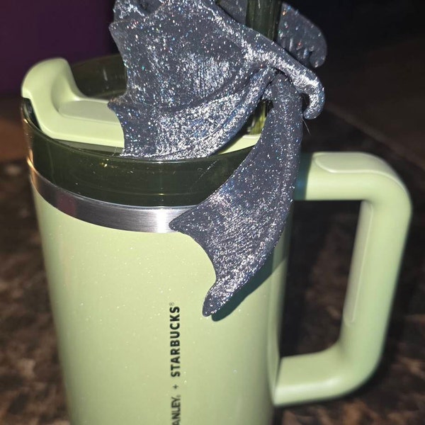 Halloween Bat Straw Topper * Stanley or Brumate 30 Oz / 40oz Straw ...