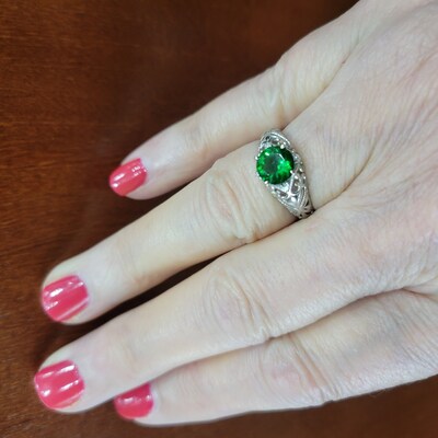 Moissanite Boodles Style Ring Moissanite Bubbles Wide Stacking Ring ...