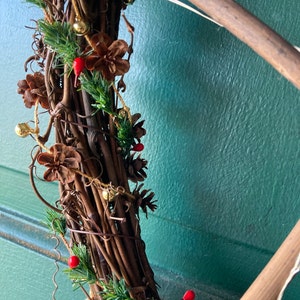 Miniature Garland Ming Pine Fir Garland Roping Pip Berries 3 FEET ...