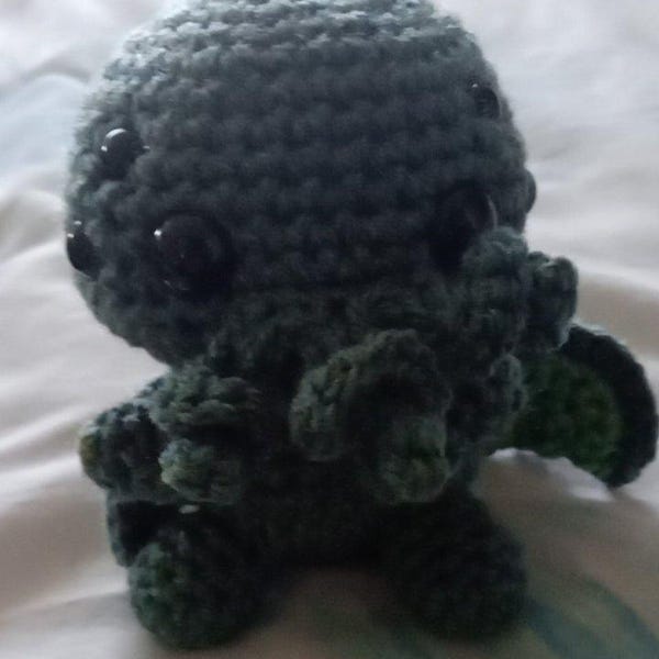 Cthulhu - Crocheted Amigurumi Plushie - Etsy