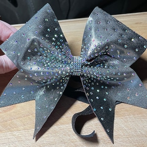 Rhinestone Template for Cheer Bows Silhouette File Download Spider ...