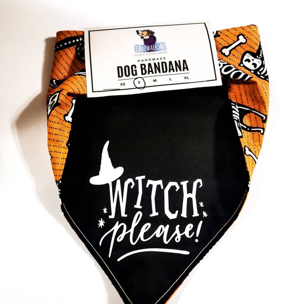 PRINTABLE Dog Bandana Display Tags & Wrap Labels - Digital PDF ...