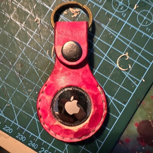 PDF Apple Air Tag Leather Keychain Pattern - Etsy