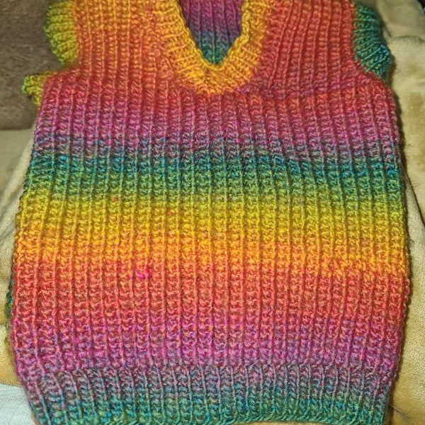 Baby Knitting Pattern, Complete Set, Size 16 to 22 Inch Chest, 4 Ply ...