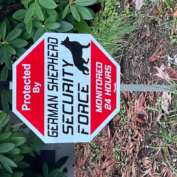 Warning! Cane Corso - Property Patrolled and Protected Dog Aluminum ...