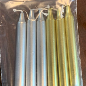 Gold Mini Ritual Candles, Spell Candles 4 Candles, Spells, Wicca ...