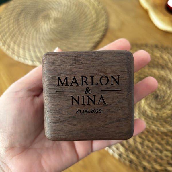 Personalized Watch Box - Holds 6 Watches, Watch Organizer, Watch ...