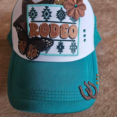 Cowboy Patch, Rodeo Patch, Turquoise Patch, Trucker Hat Patch, Howdy Patch, Western Patch ...