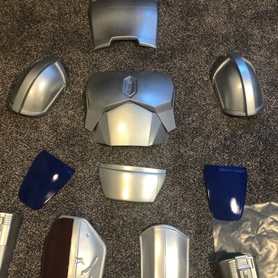 Mandalorian Back and Butt Plate Armor, Can Be Custom Sized ...