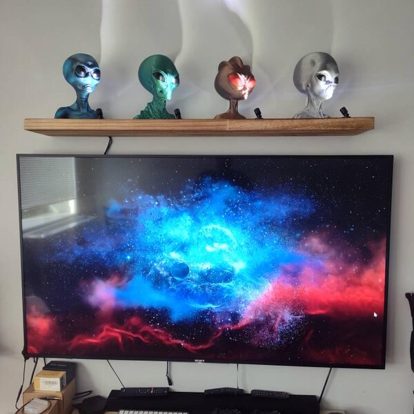 TR-3B Black Manta Triangle ARV Model - 3D Printed UFO Replica in Gloss ...