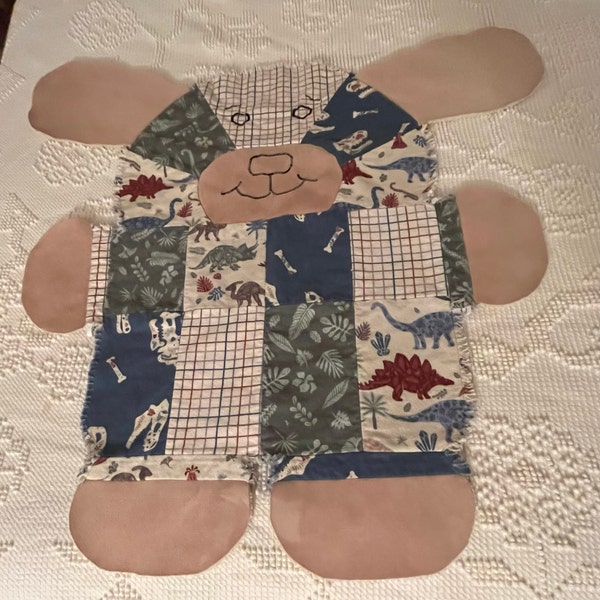 PDF Pattern for Puppy Shaped Rag Quilt-baby Quilt. - Etsy