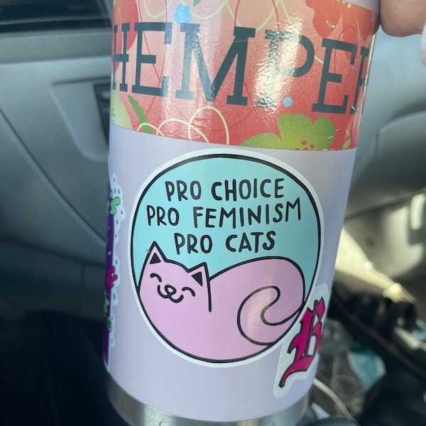Pro Cats Vinyl Sticker - Cat Laptop & Water Bottle Decal - Etsy