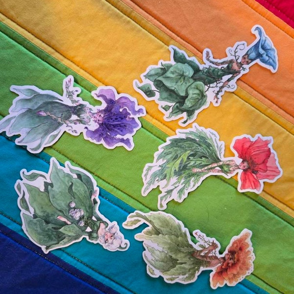 Daffodil Flower Fae Art Print | Fairy Art | Illustration | March Birth ...