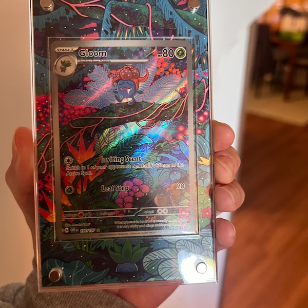 Gloom 198/197 - Pokémon Extended Artwork Display Case - Etsy