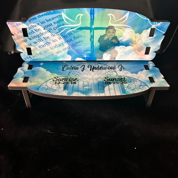 Digital Design (PNG) Sublimation Bench, Memorial Bench - Etsy