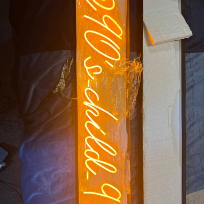 Custom Neon Sign Wall Art Decor Wedding Neon Sign Christmas Neon Sign ...