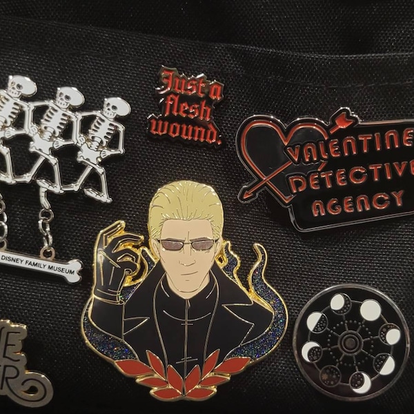 Albert Wesker Resident Evil Jumbo Enamel Pin - Etsy