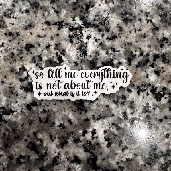 Eww It's Too Peopley Outside Sticker, Laptop Sticker, Water Bottle ...