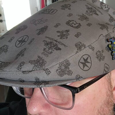 Custom Handmade Jeff Cap Made to Order With Custom Printed Maryland ...