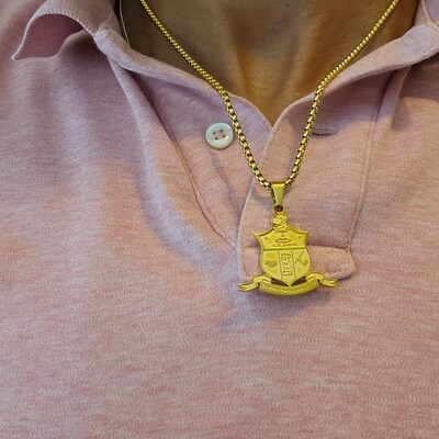 Kappa Alpha Psi Necklace/ Jewelry Gold - Etsy
