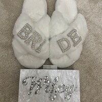 Wifey Diamond Silver Box Bag - Bride Handbag Clutch Bag Wedding Day ...