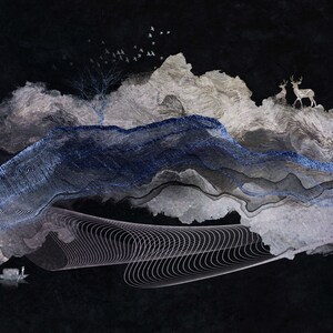 Grey Wallpaper Printable Instant Download Digital Abstract - Etsy